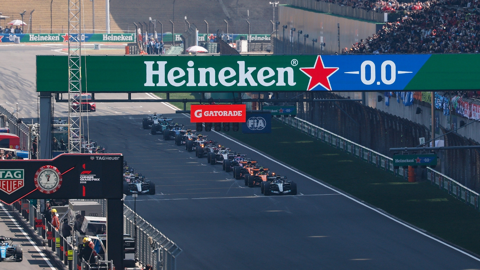 F1 Kínai Nagydíj: A rajtrács, Kimi Antonelli történelmi pillanata ...